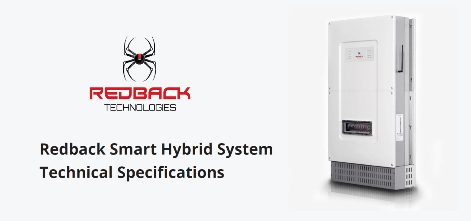 Redback Intelligent Solar Hybrid Energy Generation & Storage System ...