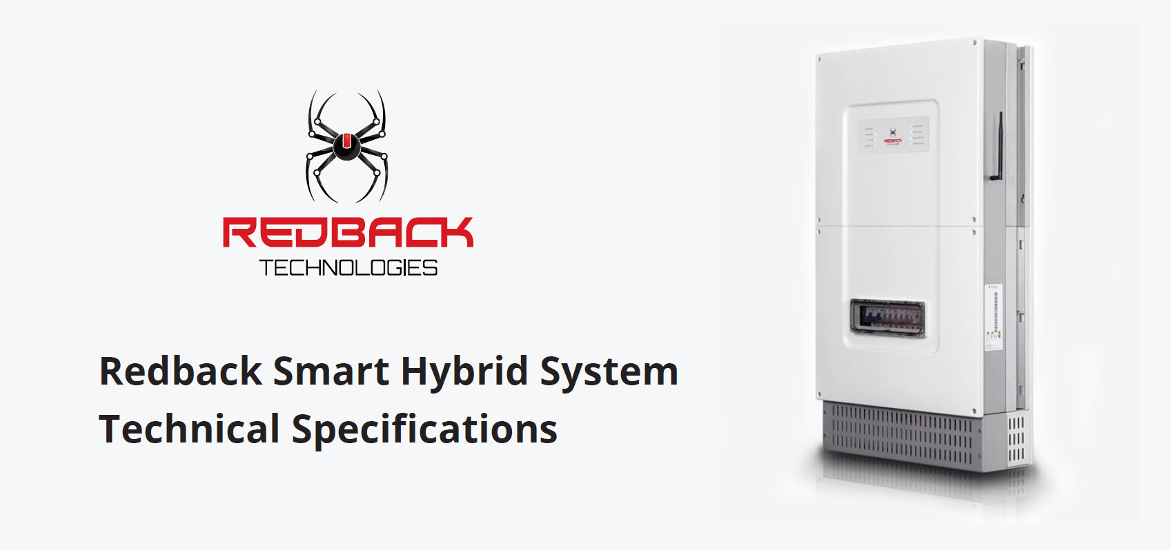 Redback Intelligent Solar Hybrid Energy Generation & Storage System ...